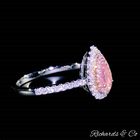 Rare Pink Diamond Ring