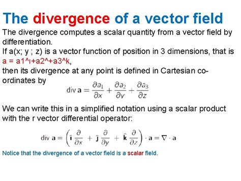 Vector Calculus Grad Divergence And Curl In This