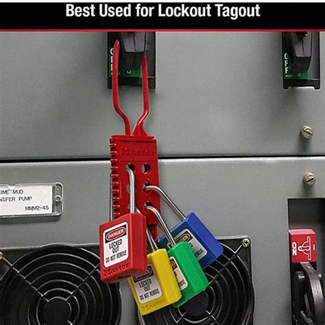 428 Masterlock Khóa Nylon Không Dẫn điện Masterlock Ticom Vn