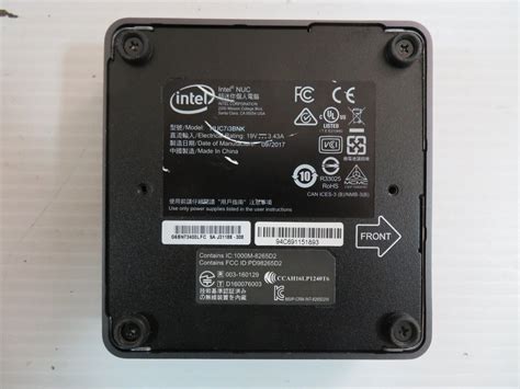Intel NUC7i3BNK USFF PC i3-7100U 16GB RAM 256GB SSD BT+WIFI Win10 Pro ...