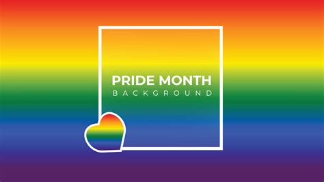 Pride Month Banner Pride Month Background On Pride Month Colorful