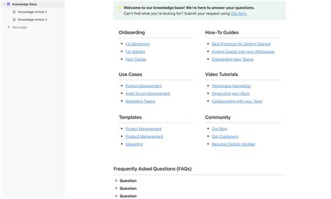 Guide To Knowledge Management System Types Use Cases ClickUp