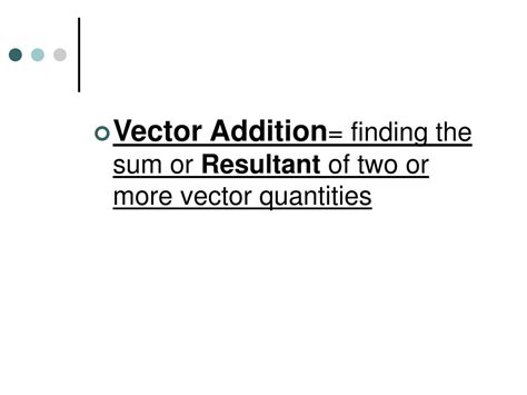 PPT Vector Addition PowerPoint Presentation Free Download ID