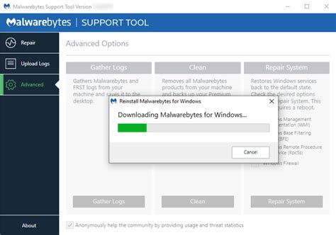 Malwarebytes Support Tool Faq Malwarebytes For Windows Support