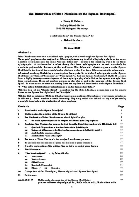 Square Root Spiral Pdfcoffeecom