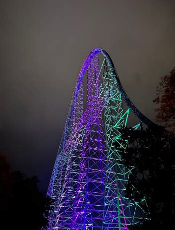 Millennium Force At Night