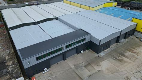 City Cladding Industrial Unit Renovation Ajw Distribution