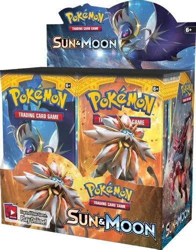 Box Boosters Pokemon Sol E Lua 1 Sun And Moon Tcg