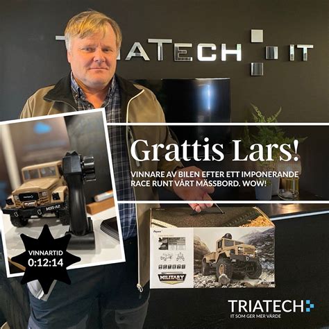 Lars Fredriksson Från Ovako Kammade Hem Vinsten I Vår Tävling Under