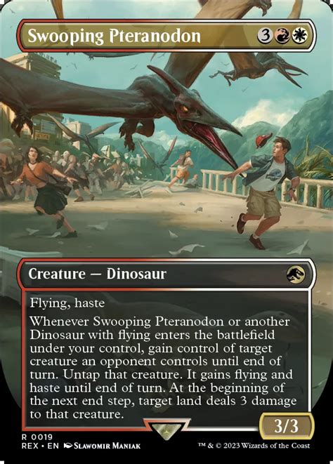 Jurassic World Collection Cards Rex 33 Cards English Magic The
