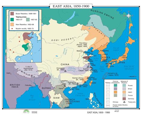 Map Of Imperialism In Asia