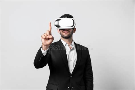 Manager Looking At Data Analysis While Analyzing And Pointing Data Deviation Stock