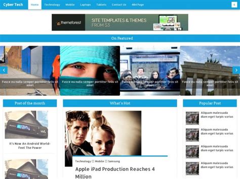 News Archivos Free HTML Templates Free CSS Templates And More