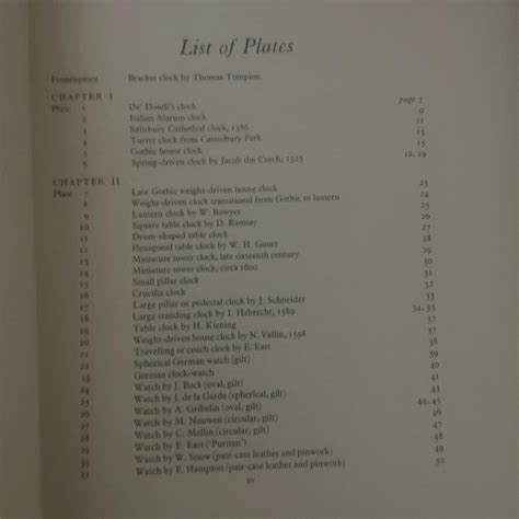 Brittens Old Clocks And Watches And Their Makers 7th Edition Hardcover 1956 Free Shipping Etsy