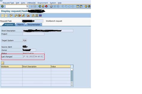solved display transport requests created in specified da sap