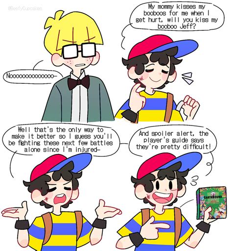 Earthbound Ness And Jeff Comic 2 Of 3 By Beefycupcakes On Deviantart