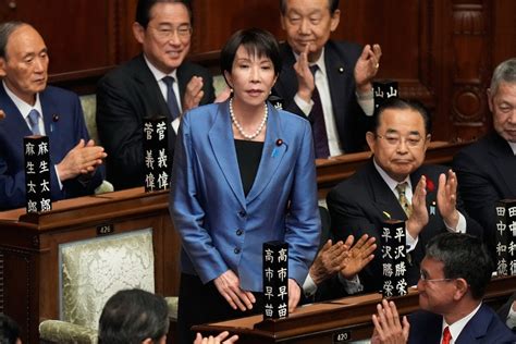 Hardline Conservative Sanae Takaichi Makes History As Japans First