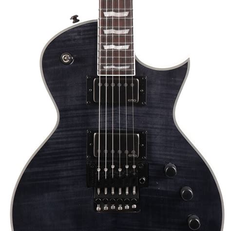 Esp Ltd Ec 1000fr See Thru Black The Music Zoo
