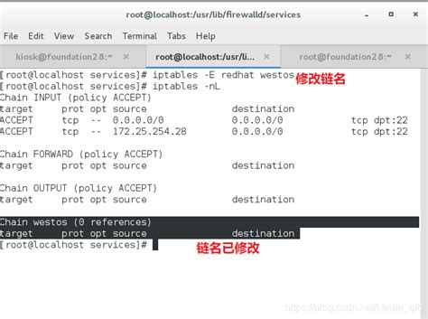 linux下防火墙服务：firewalld服务以及iptables服务的部署与相关命令 linux配置防火墙在哪儿配 csdn博客
