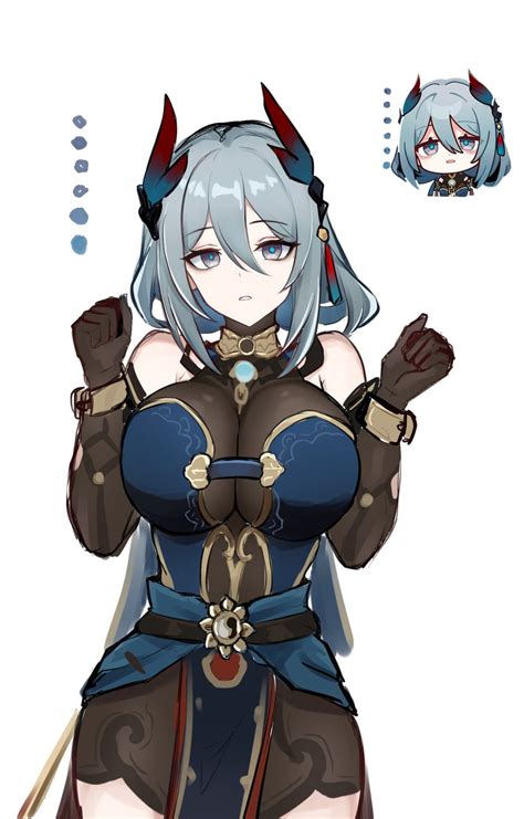 Hanya Honkai And More Drawn By Mini Chainz Danbooru