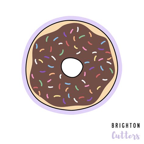 Natural Shaped Donut Cookie Cutter Brighton Cutters Llc