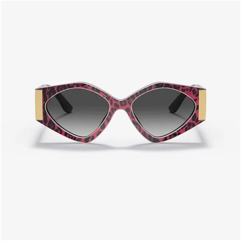 Dolce And Gabbana Accessories Dolcegabbana Dg4396 Leo Fuchsia Grey