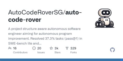 Autocoderover A Fully Automated Tool For Github Issues ☁nahum Rubinstein☁ Posted On The Topic