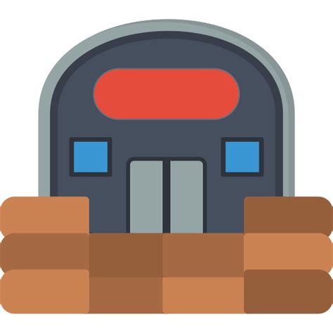 Bunker Generic Color Fill Icon