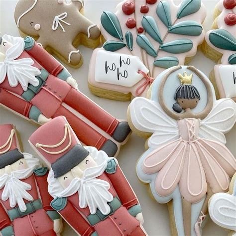 Nutcracker And Soldier Christmas Cookies Box By Melissa Matthews