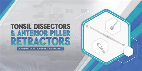 Tonsil Dissectors And Anterior Pillar Retractors Essential Tools Of