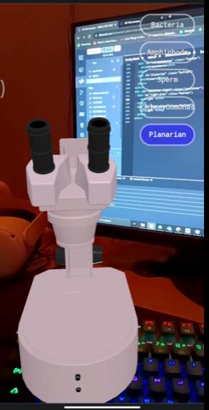 microscope ar experience