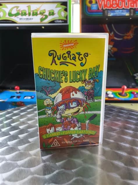 Rugrats Chuckies Lucky Day 1999 Nickelodeon Vhs Video Tape £4 06
