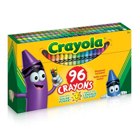 Crayola Crayons 96 Count 96 Crayons Walmartca