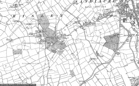 Historic Ordnance Survey Map Of Risley 1899 Francis Frith