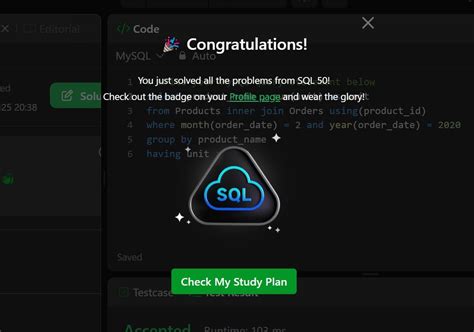 Sql Dataanalysis Learningjourney Skilldevelopment Achievement Ayush Kumar