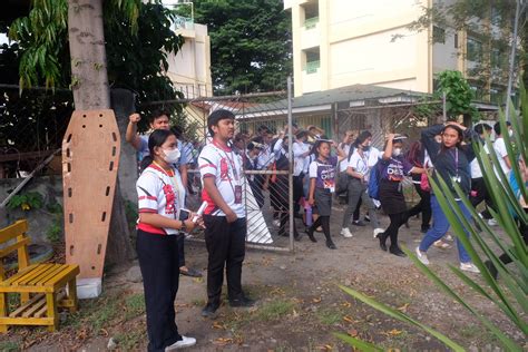 General Santos City National High School Held An Earthquake Drill On