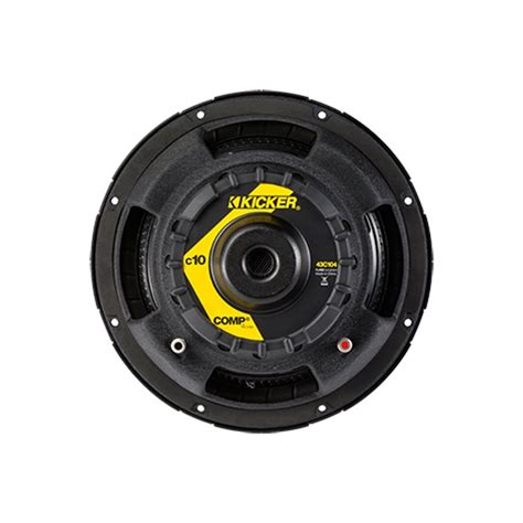 Kicker Comp 10” 4 Ohm Subwoofer Single