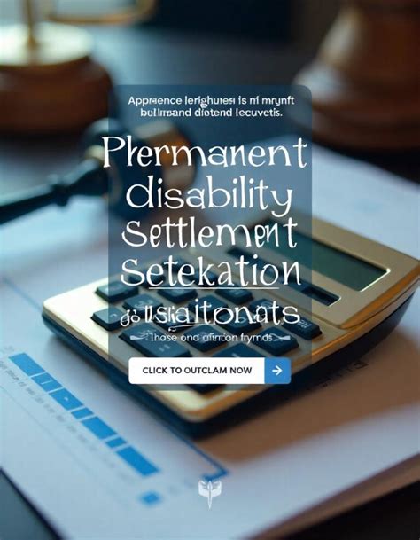 Permanent Partial Disability Settlement Calculator 2025 Ppd Claims Guide Ai Masterly