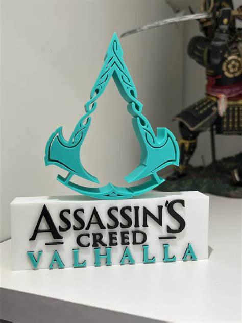 Assassins Creed Valhalla Logo Free 3d Print Model Makerworld