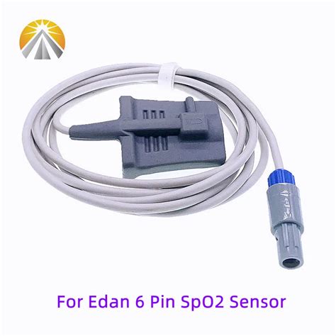 Reusable For Edan Creative Contec Cms9000 Spo2 Sensor 6 Pin Sao2 Probe Neonate Adult M3a M9 