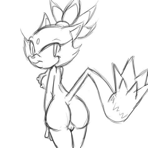 Rule 34 Anthro Blaze The Cat Cat Feline Female Female Only Fur Mammal