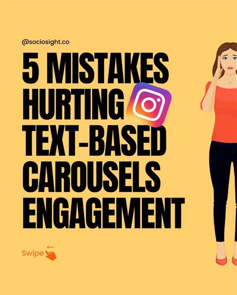 5 mistakes i made when creating instagram text based carousels click
