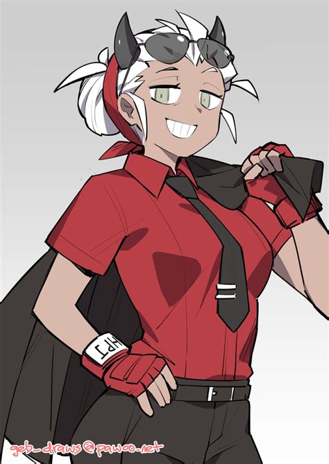 Justice Helltaker Drawn By Ge B Danbooru