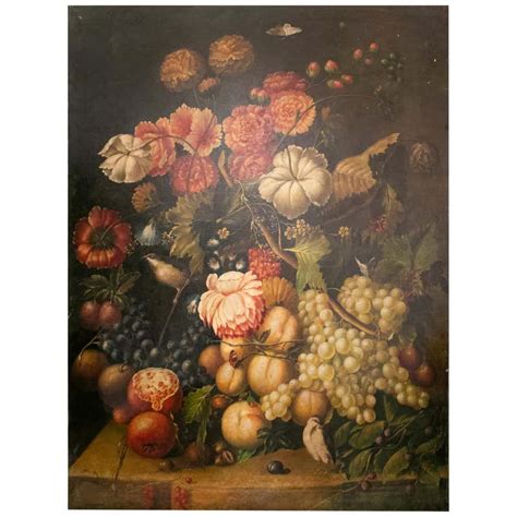 Trompe D Euille Flower Still Live Italy For Sale At 1stdibs