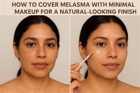 How To Cover Melasma With Minimal Makeup For A Natural Looking Finish