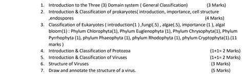 Solved 2 Introduction And Classification Of Prokaryotes