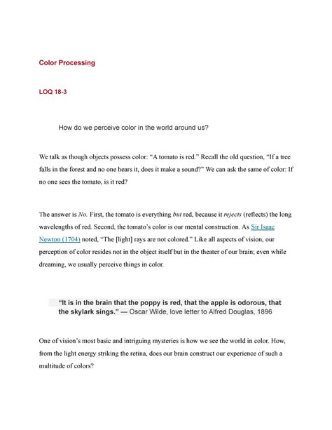 Color Processing Taught By Jared Keeley Color Processing Loq 18