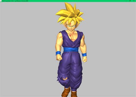 Dragonball Teen Gohan Shape Pose 3 Dl Xps By Ore1233 On Deviantart