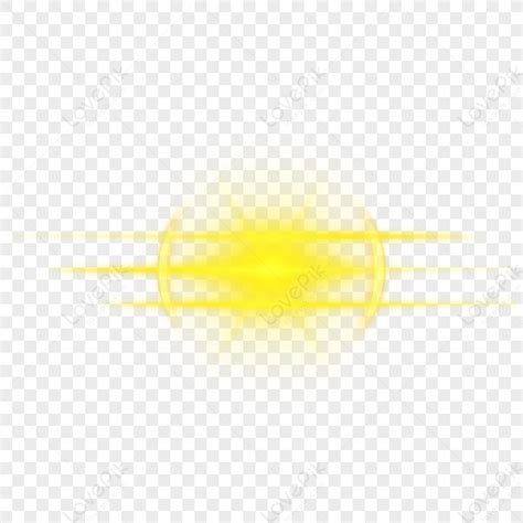 Yellow Straight Burst Flash Halo Special Effect Strobe Cartoon Png Image Free Download And
