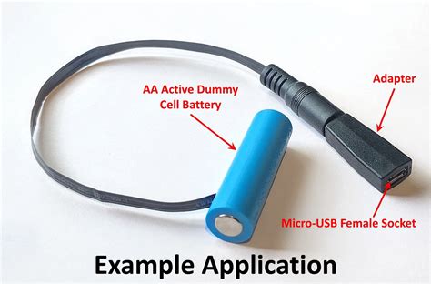 Connector Adapter Micro Usb Female Socket 55mm X 21mm Male Barrel